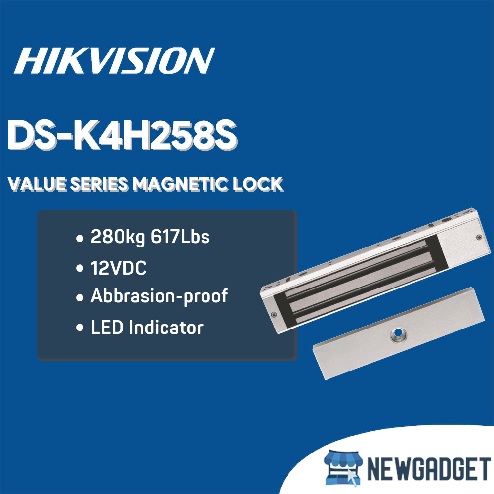 Hikvision DS-K4H258S VALUE SERIES MAGNETIC LOCK | Shopee Malaysia