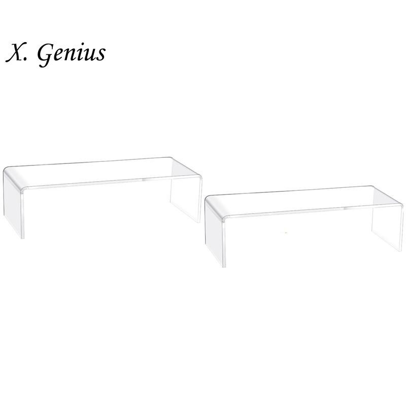 2 Pcs Acrylic Display Stands Acrylic Risers Dessert Table Display Set ...