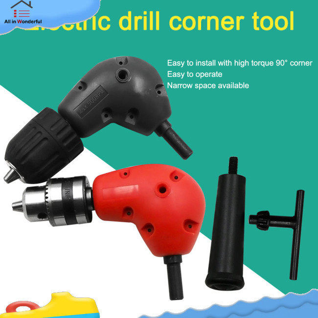 WONDER Right Angle Drill Attachment Adapter, 90 Degree Angle Drill ...