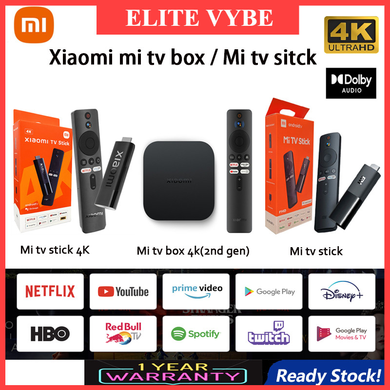 Quality Elite Original Xiaomi Mi Box S 2nd Gen 4K HDR Smart TV Box ...