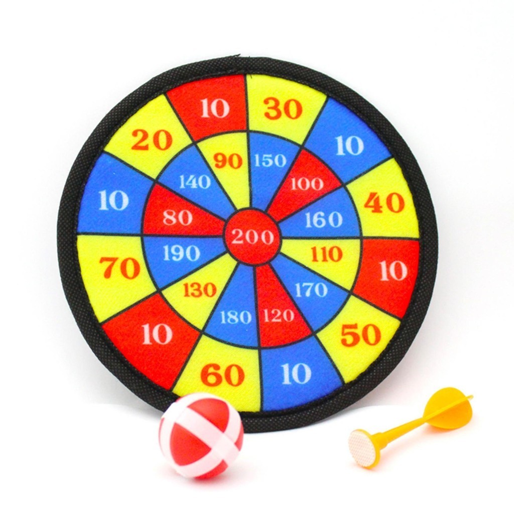 Soft Rubber Darts Dartboard Playset A (18 x 18cm) | Shopee Malaysia