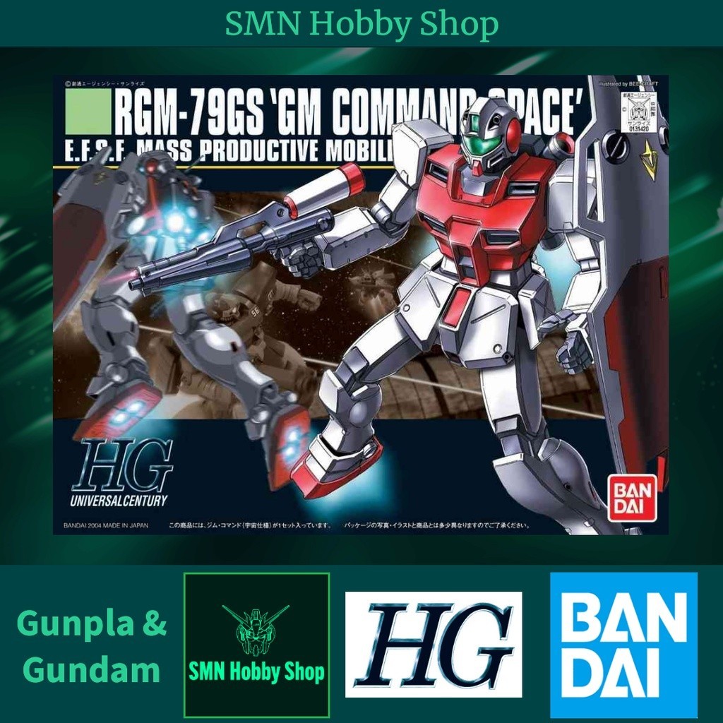 HG 1/144 RGM-79GS GM Command Space 051 Gunpla Gundam Toys Plastic Model ...