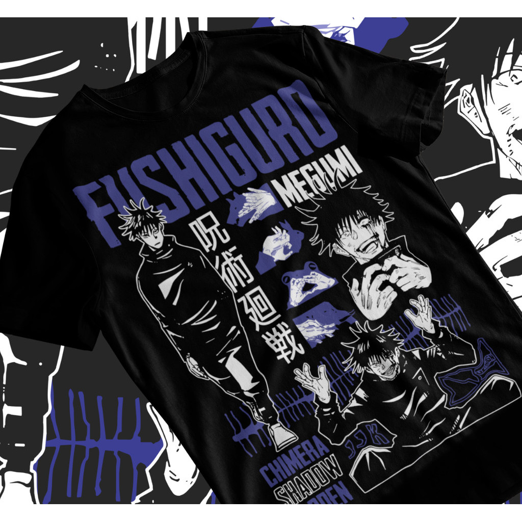Megumi Fushiguro Jjk T-Shirt Jujutsu Kaisen Gojo Satoru Shirt Soft Tees ...