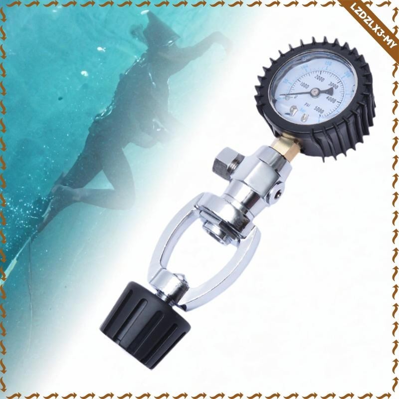 [Dovewill] Yoke Tank Pressure Checker Equipment,Glycerin Filled Compact ...