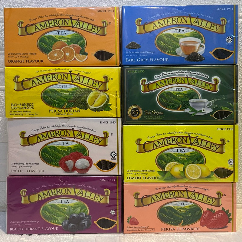 Teh Cameron Valley Tea Various Flavour Herba Life | Shopee Malaysia