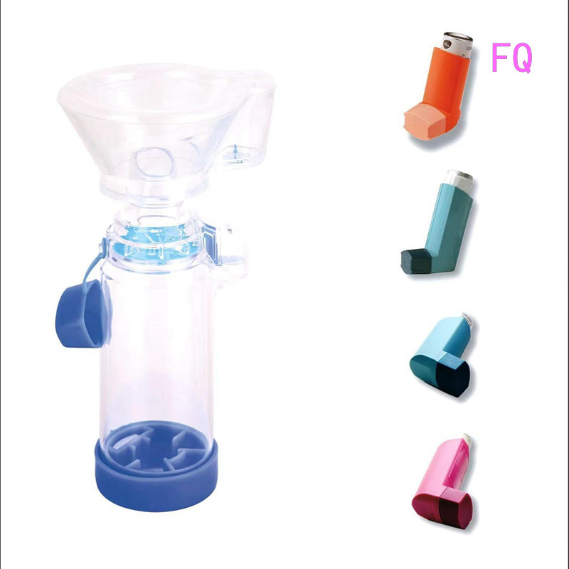 FQ Silicone Aerosol Inhaler Chamber Nebulization Aerosol Chamber Bottle ...