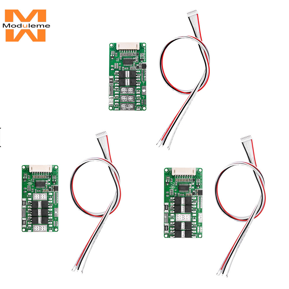 7S 24V Same Port Lithium Battery Protection Board 10A 4MOS/15A 6MOS/18A ...