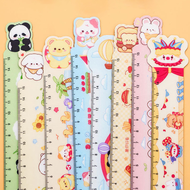 Creative Magnetic Cartoon Style Soft Rulers for Students, 15cm ...