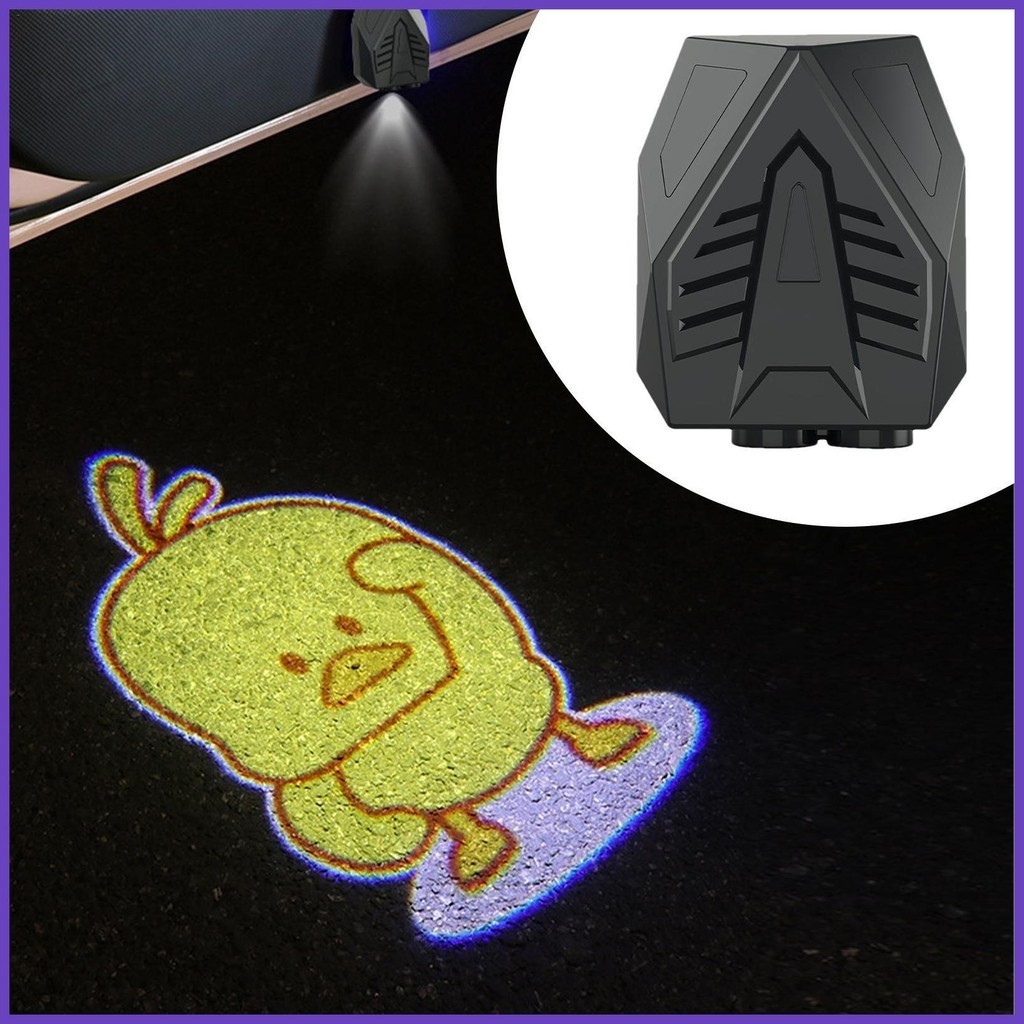 Car Door Projector Animated Dynamic Infrared Sensor Ghost Shadow ...