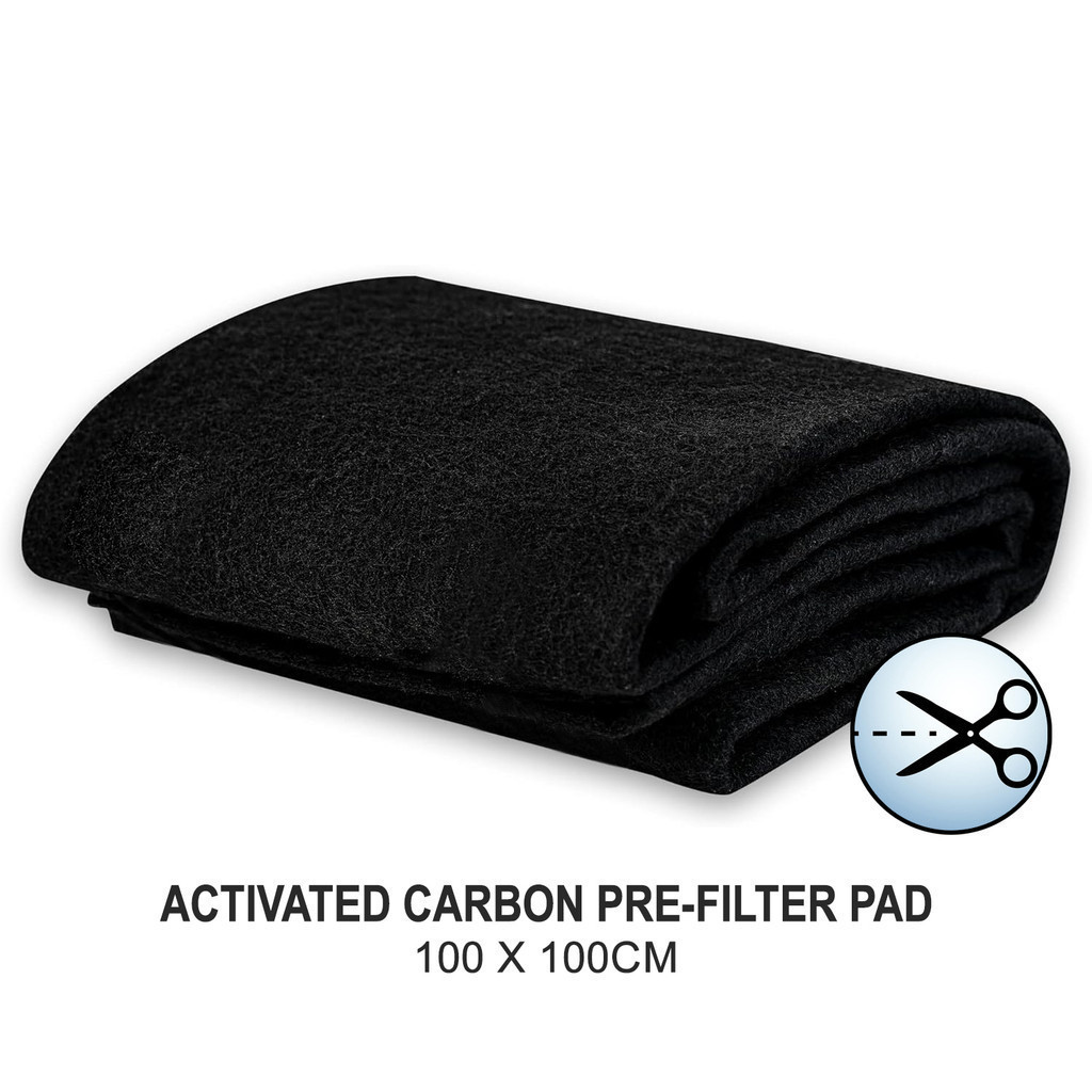 Cut-to-Fit Activated Carbon Pre-Filter Pad Fresh & Filtered Air ...