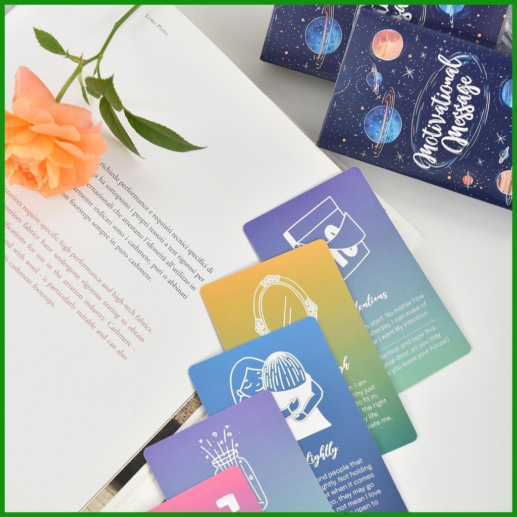 Positive Affirmation Cards 52 Pieces Inspiring Greeting Cards Positive ...