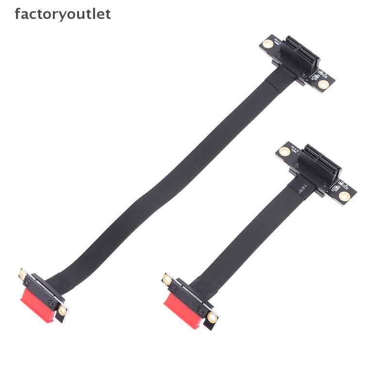 FCMY PCI-E 3.0 1X Riser Cable Dual 90 Degree Right Angle PCIe 3.0 X1 To ...
