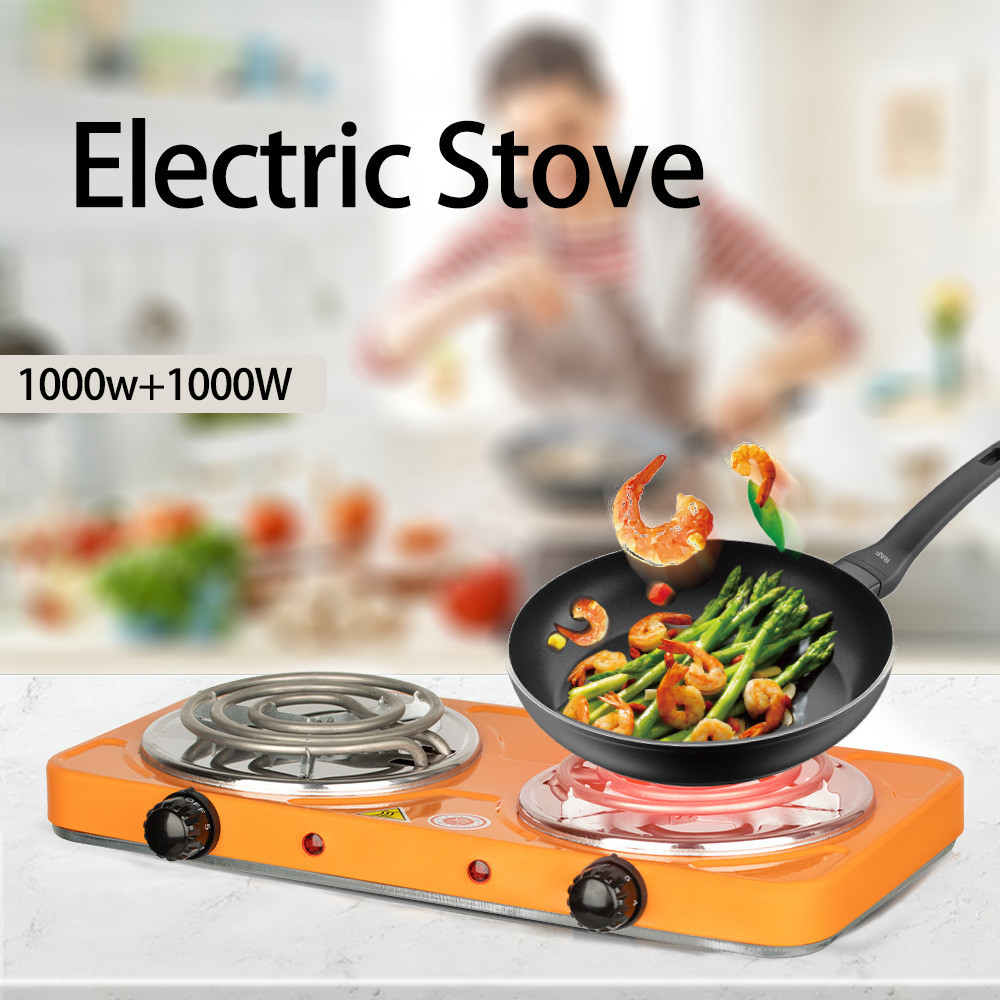 European Standard Double-Headed Electric Ceramic Stove Small Household ...