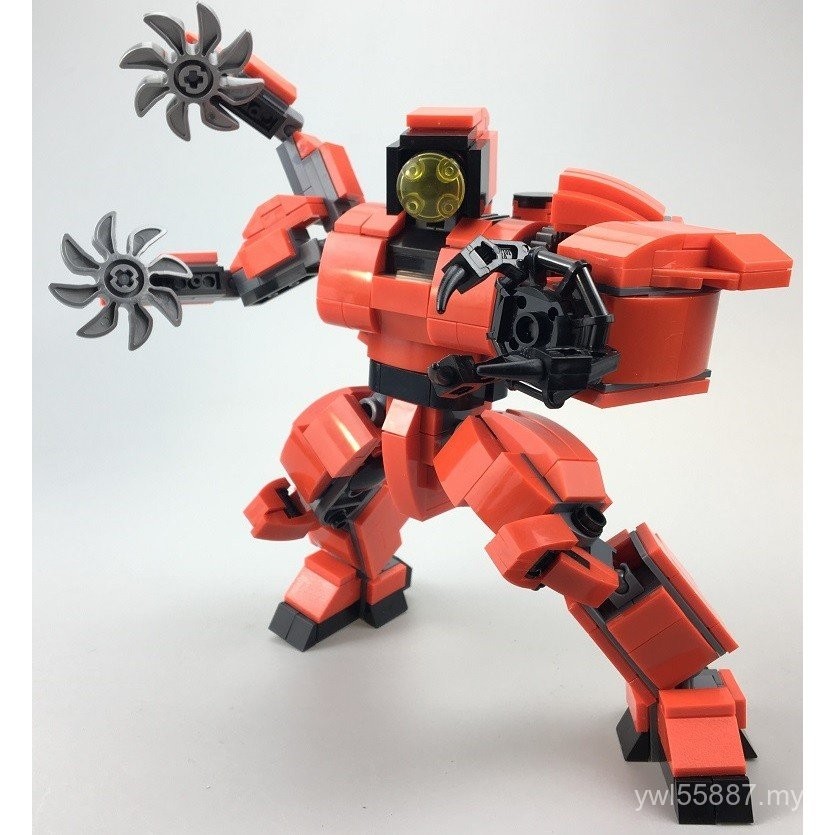 1 Building Blocks Storm Building Red Mecha Building Blocks Pacific Rim ...