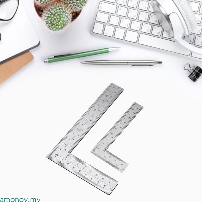amonoy Upgraded Framing Ruler Carpenters Square L Ruler Right Angle ...