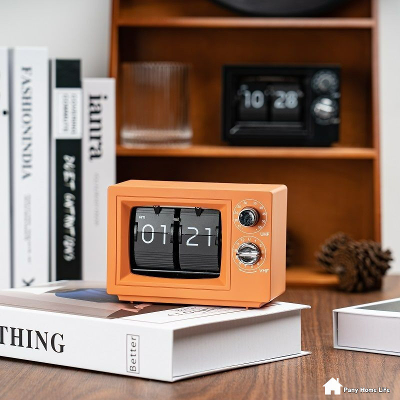 TV automatic page turning clock mechanical balance flip clock living ...