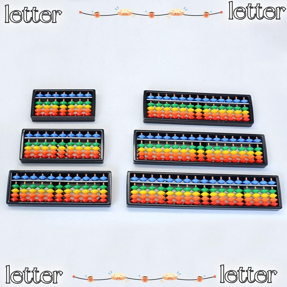 LETTER Abacus Math 7-15 Digits for Children Montessori Toys | Shopee ...