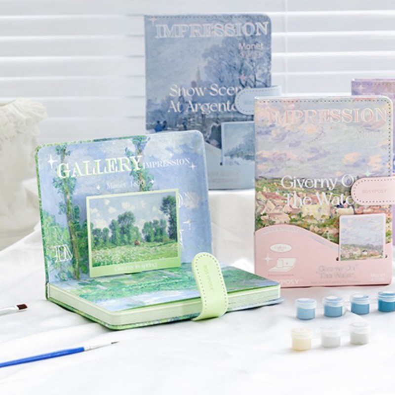 Unique Magnetic Cover Notebook / Rosyposy Nature Diary Book Korean ...