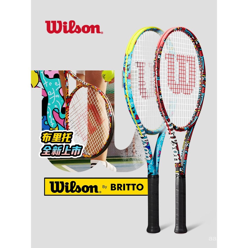 Wilson Wilson Britto Britto Pop Co-Branded Graffiti Tennis Racket ...