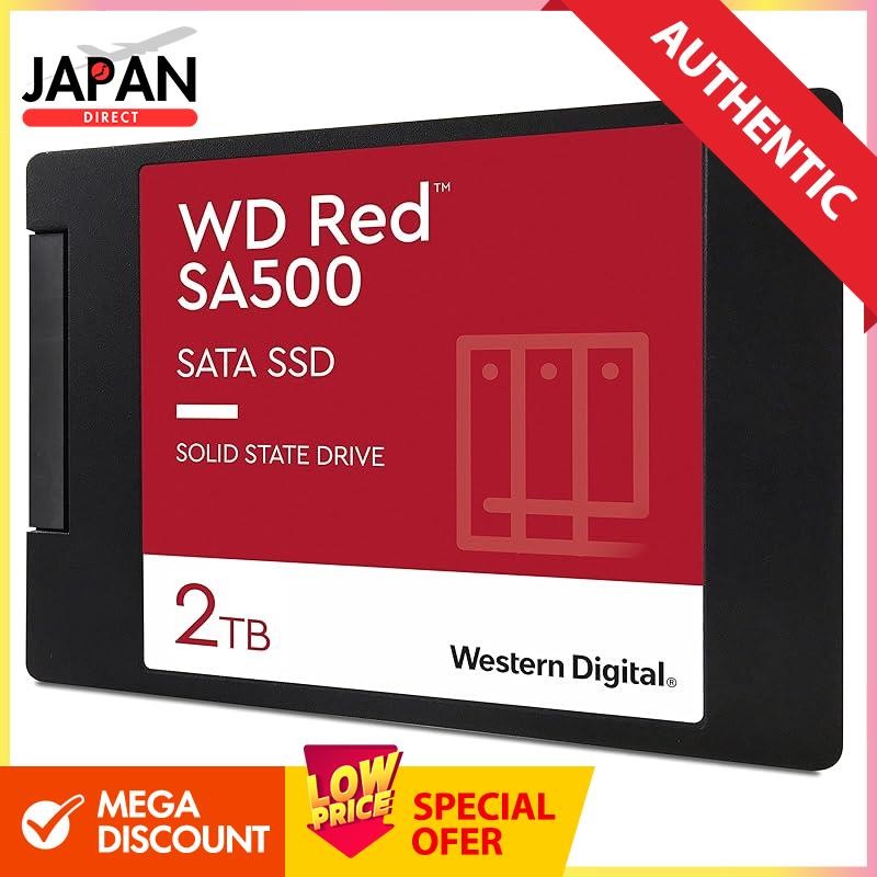 Western Digital WD Red Plus Internal HDD Hard Disk 2TB CMR 3.5" SATA ...