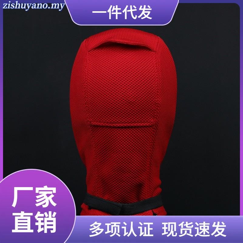 Halloween Masquerade Latex Mask Deadpool Full Face Head Cover Costume ...