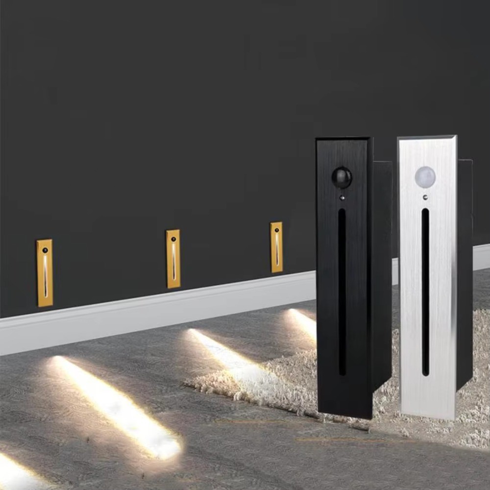 Automatic Motion Sensor Light Sensor Outdoor Step Light LED Recessed ...