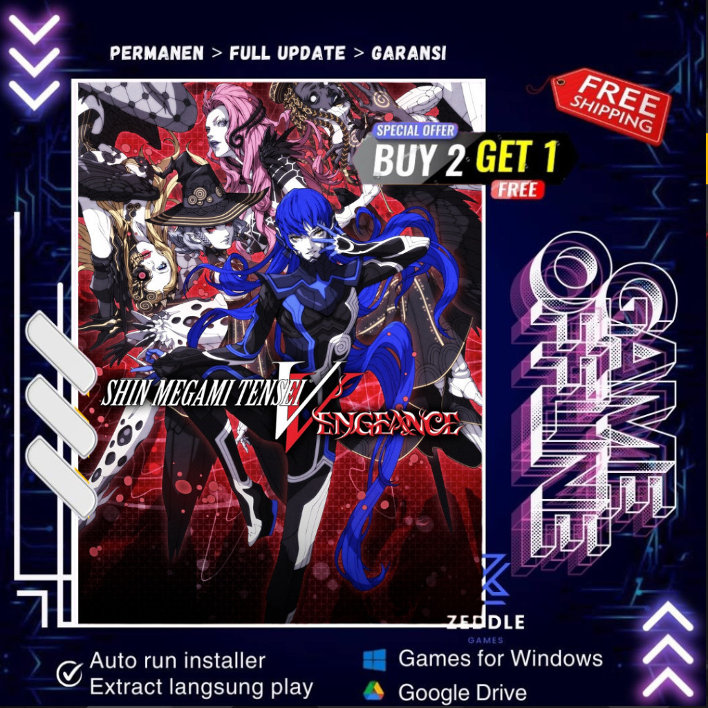 SHIN MEGAMI TENSEI V VENGEANCE - PC GAME - LAPTOP GAME - PC GAME ...