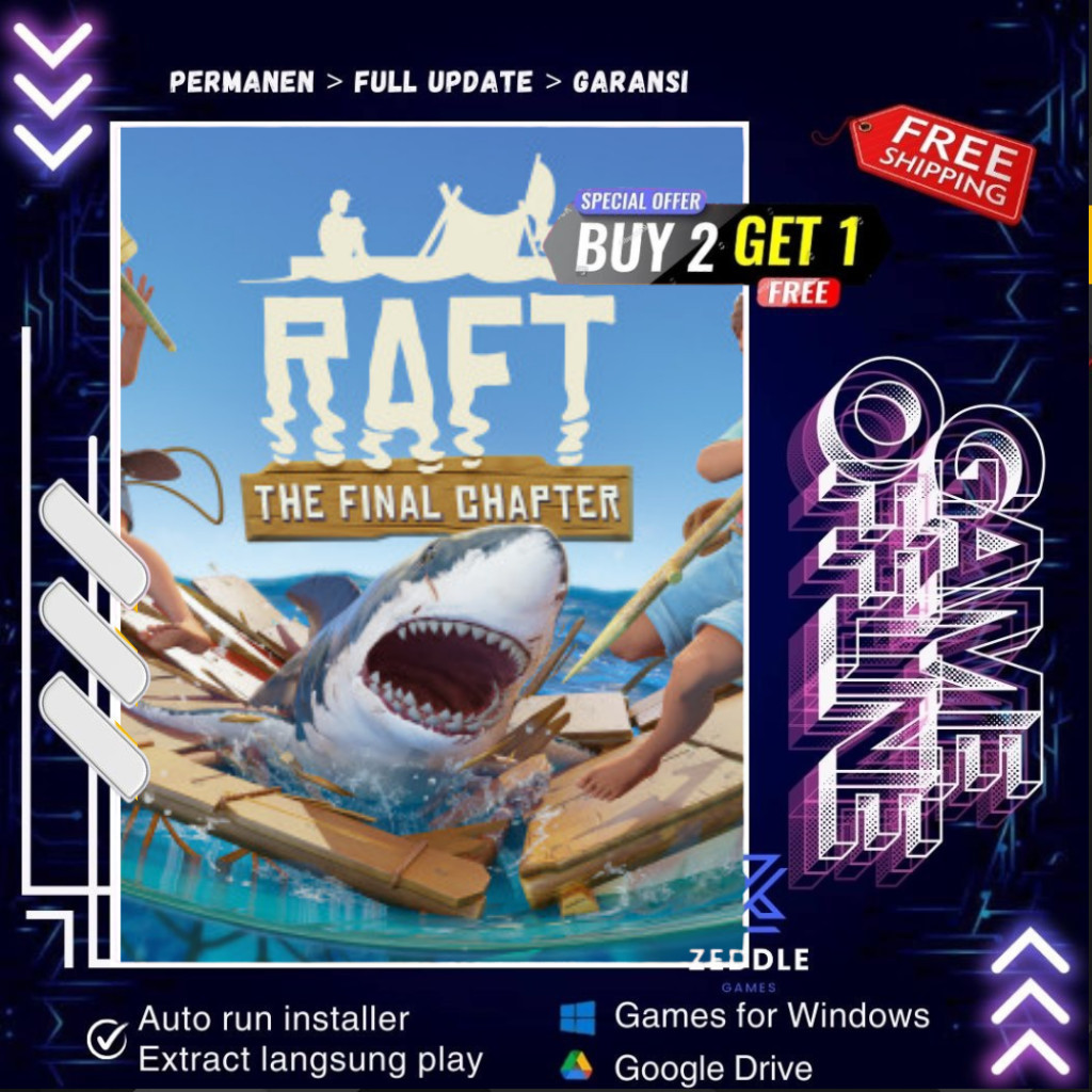 Raft - PC GAME - LAPTOP GAME - PC GAME OFFLINE | Shopee Malaysia