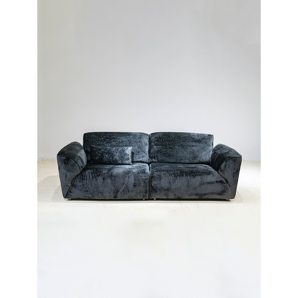 Sofa Fabrik Lurus Besar Chenille Velvet Minimalis Mewah Itali untuk ...