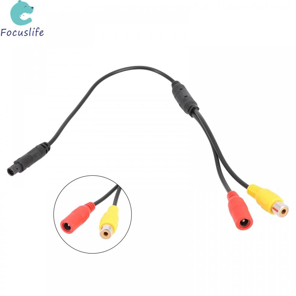 Universal Car Backup Camera Adapter Signal Harness Male 4 Pin to Female ...
