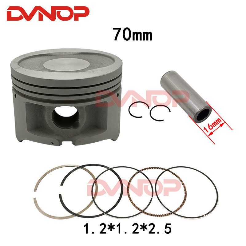 Motorcycle Piston Ring Kit for loncin zongshen CB250 250 250cc off-road ...