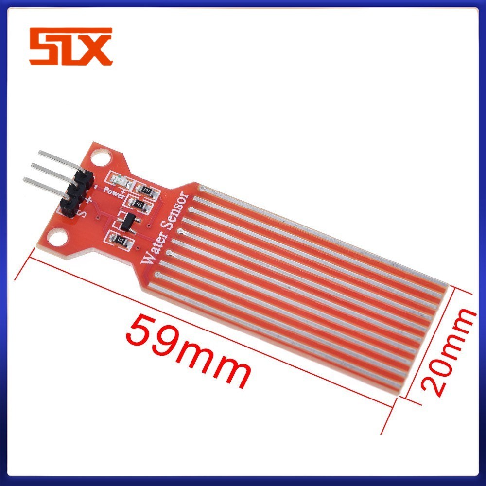 Rain Water Level Sensor Water Droplet Detection Depth for arduino Compatible with UNO MEGA 2560 ...