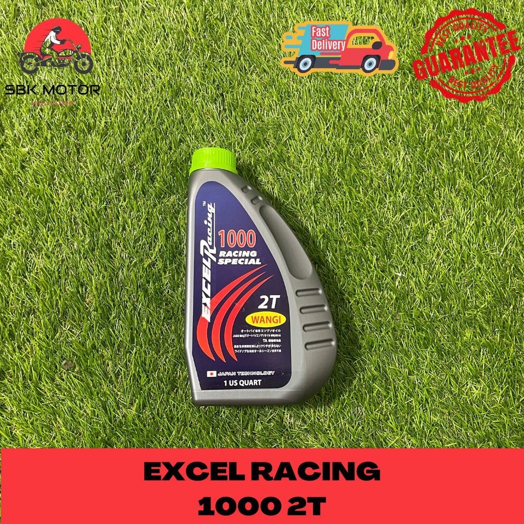🔥【SBK MOTOR】Excel Racing 1000 2T Engine Oil | 1L | High-Performance 2 ...