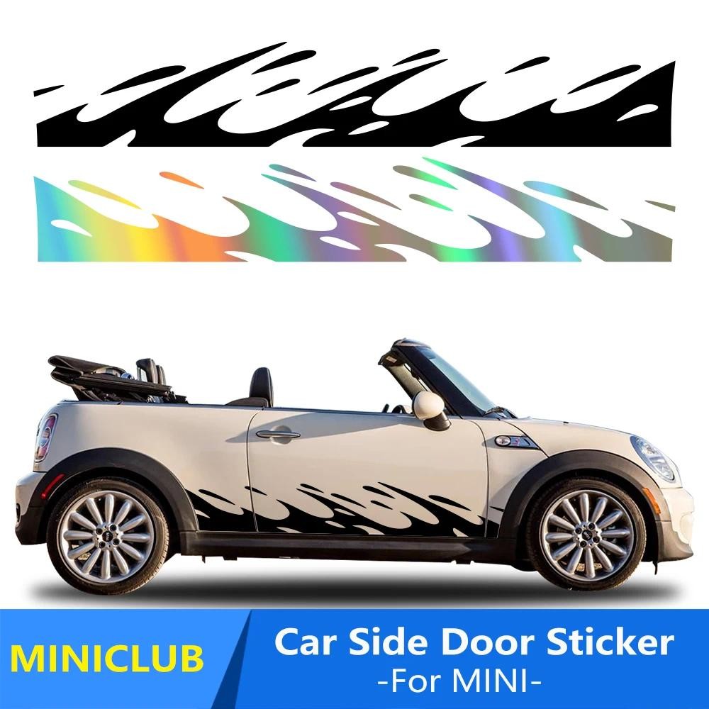Car Door Side Sticker Decor Decal For MINI John Cooper S JCW F55 F56 ...