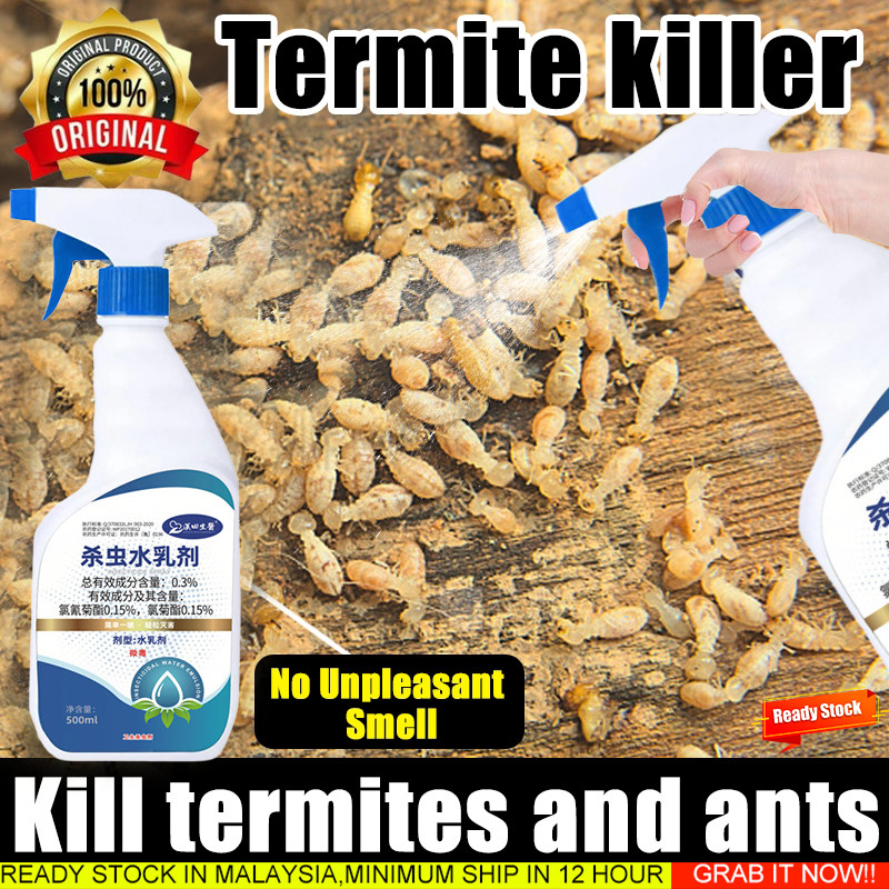 Kill all termites and ants in 1s Ant/Termite Killer Spray 500ml Green ...