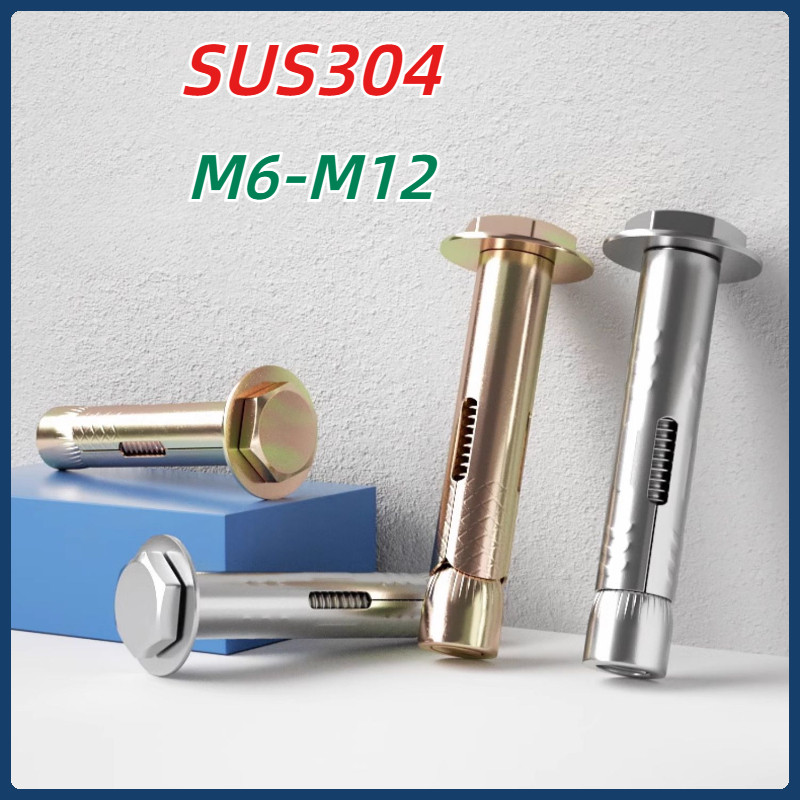 [MX1] Bolt Pengembangan Kepala Heksagon Luar 304 Stainless Steel ...