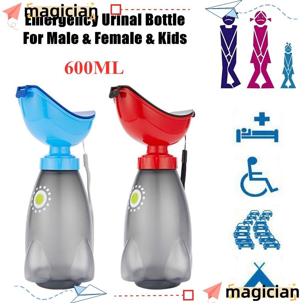 MAGIC 600ML Unisex Urinal Pee Funnel Urinals Incontinence Bottles Toilet Urgent | Shopee Malaysia