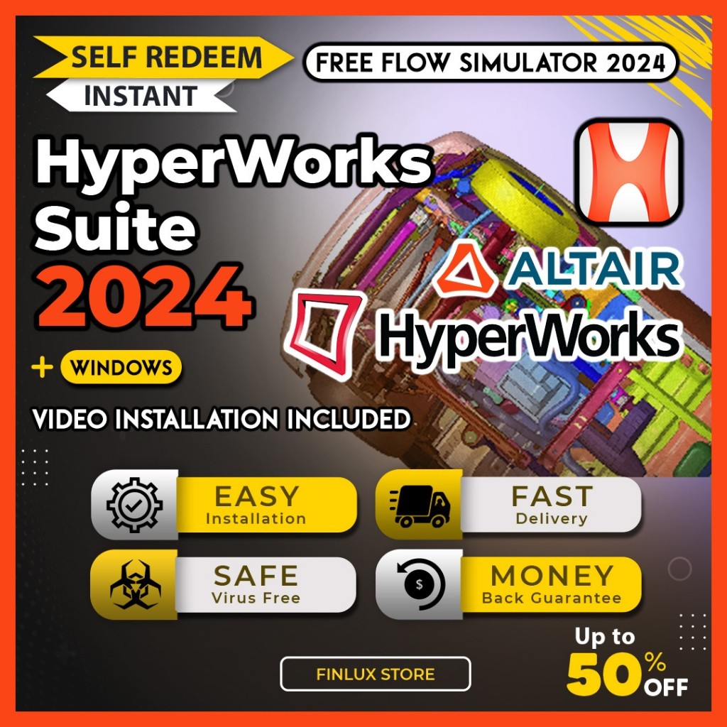 [SELF REDEEM] Altair HyperWorks Suite 2024 + Solvers v2024 Latest ...