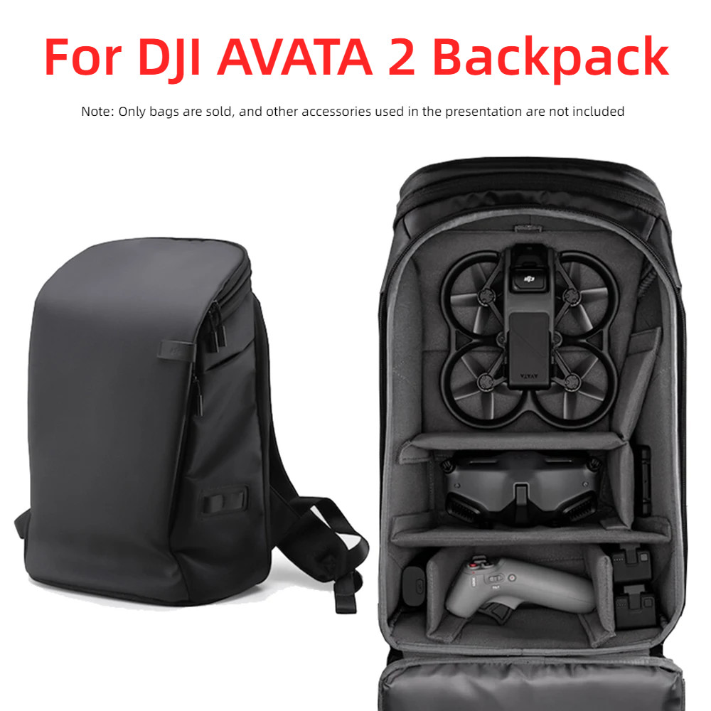 For DJI Avata 2 Backpack DeLong Universal Portable Bags For Avata ...