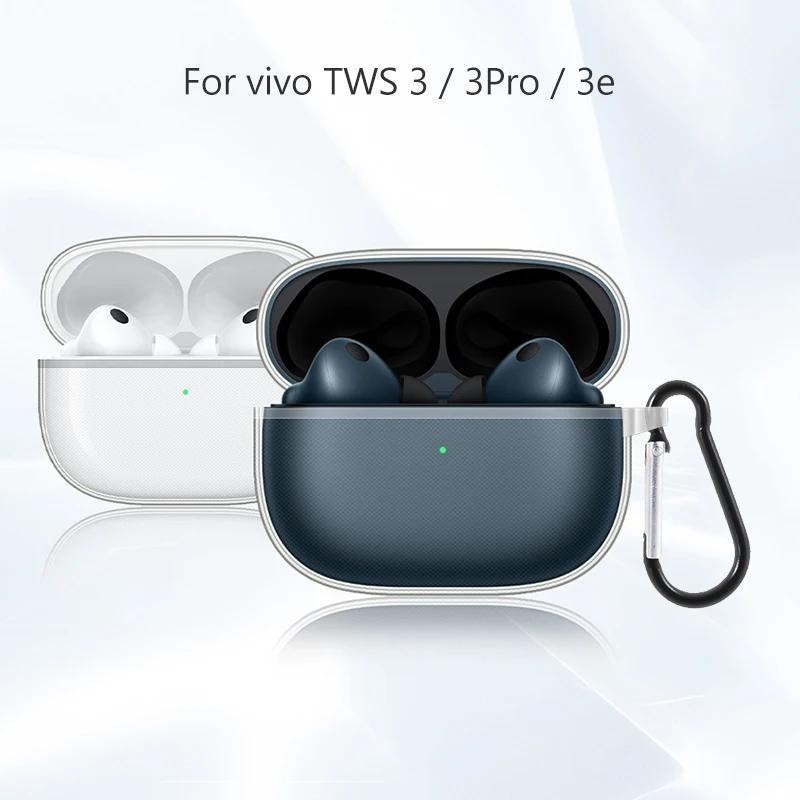 Clear Soft Silicone Crystal TPU Case For vivo TWS 3e Cover Charging Box ...