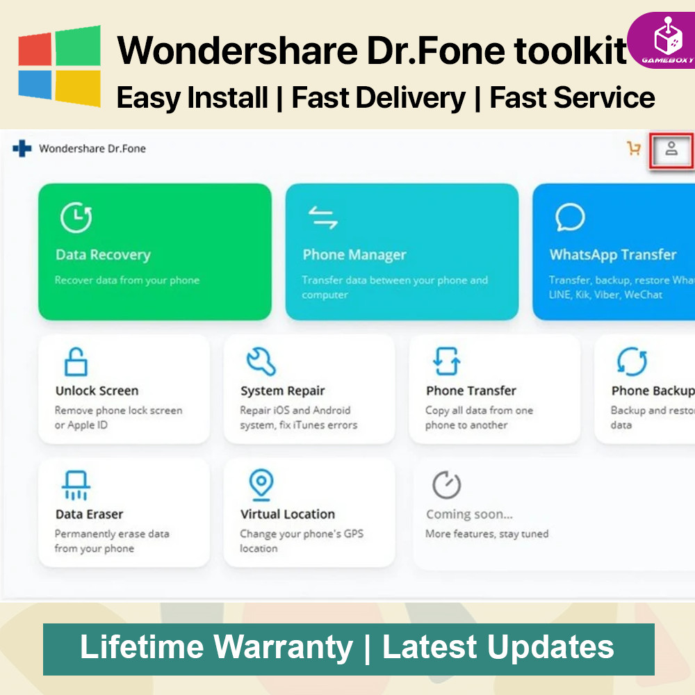 [PC] Wondershare Dr.Fone toolkit for iOS and Android 10.7 [EASY INSTALL | LIFETIME PREMIUM ...