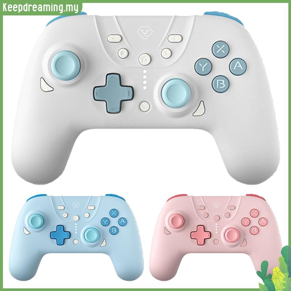 keepdreaming Game Controller Bluetooth-Compatible with Dual Hall Effect ...