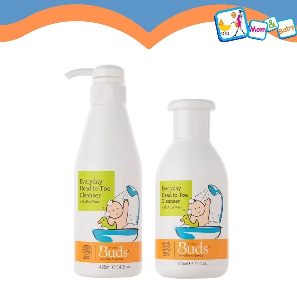 Buds - Everyday Head to Toe Gentle Skincare Body Wash Cleanser, Bath ...