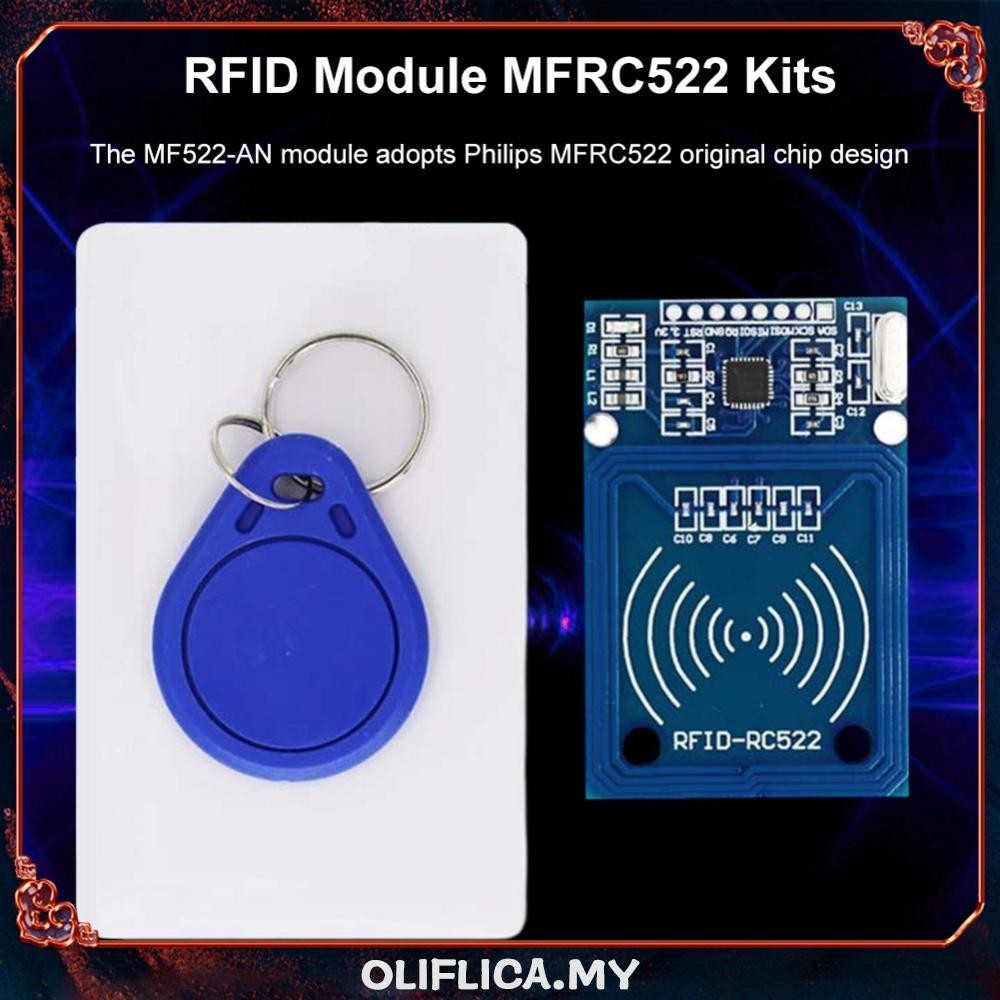 [Oliflica.my] RFID Module RC522 Kit 13.56MHz with Tags SPI Write Read ...