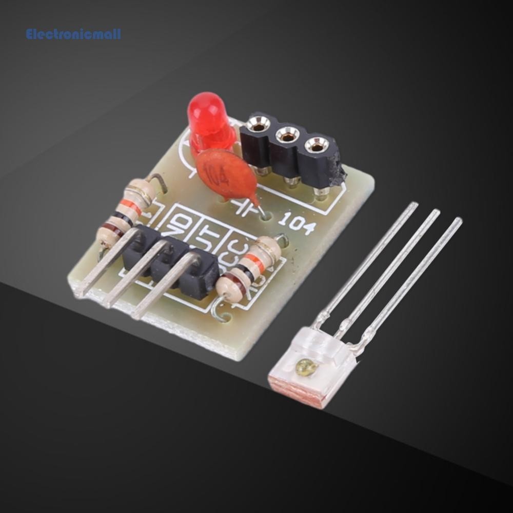[electronicmall01 My] Laser Detection Module 5v Laser Receiver Sensor Detection Module Non