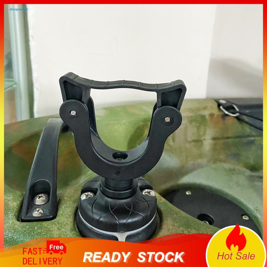 SDRU Kayak Paddle Holder Universal Heavy Duty Easy to Install Black ...