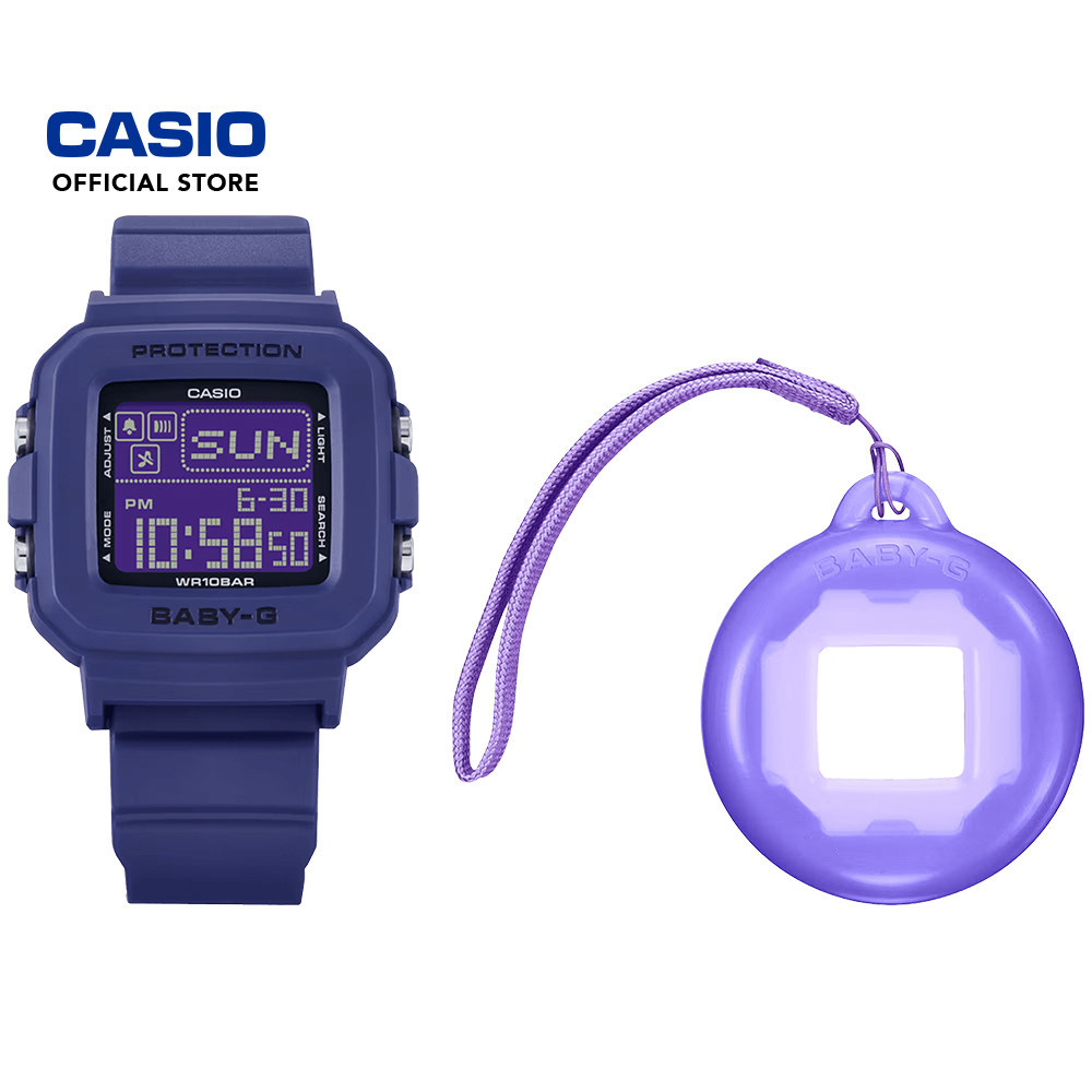 Casio Baby-G + PLUS Series BGD-10K-2 Blue Resin Band Women Sports Watch ...
