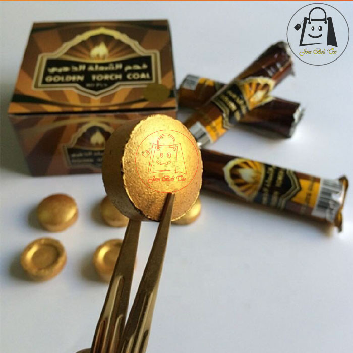 Charcoal Gold/ Arang Gold/ Golden Torch Coal Quick Lightening Arang ...