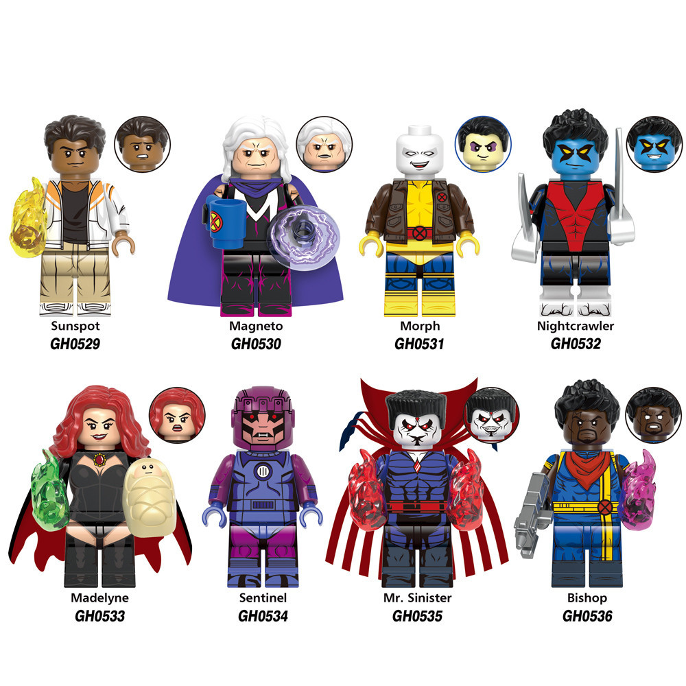 G0167 Xman Magneto Madelyne Bishop Mr. Sinister Sentinel Morph Super ...