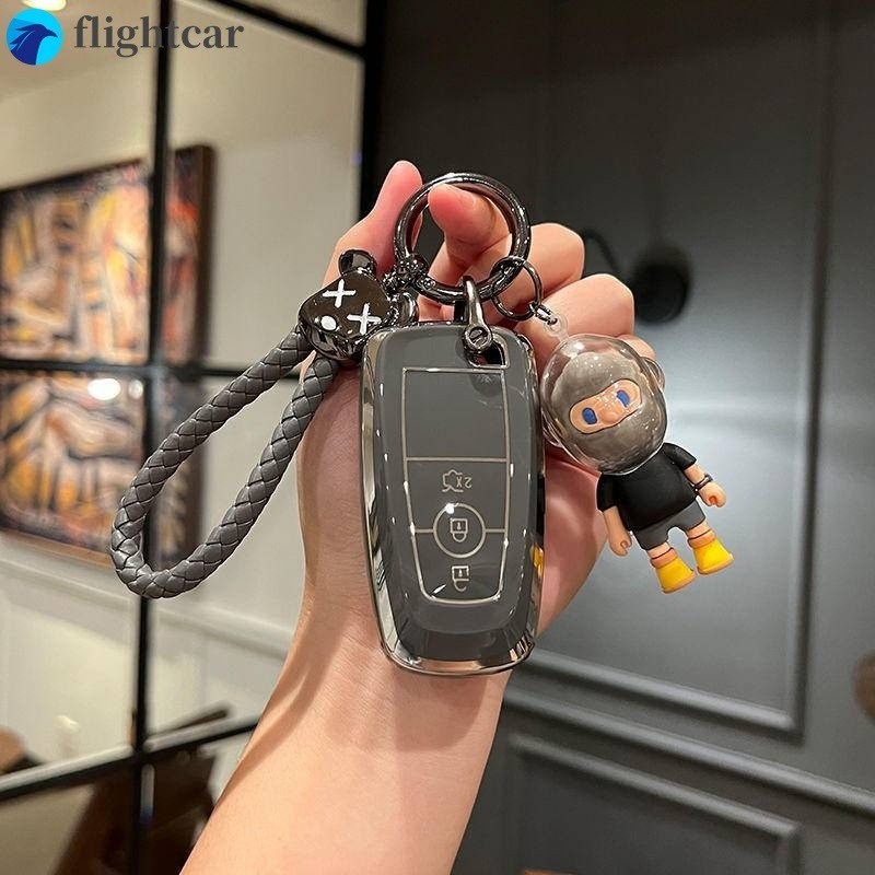 (FT) Car Remote Key Holder Ford Ranger Everest Car Keychain Car Key ...